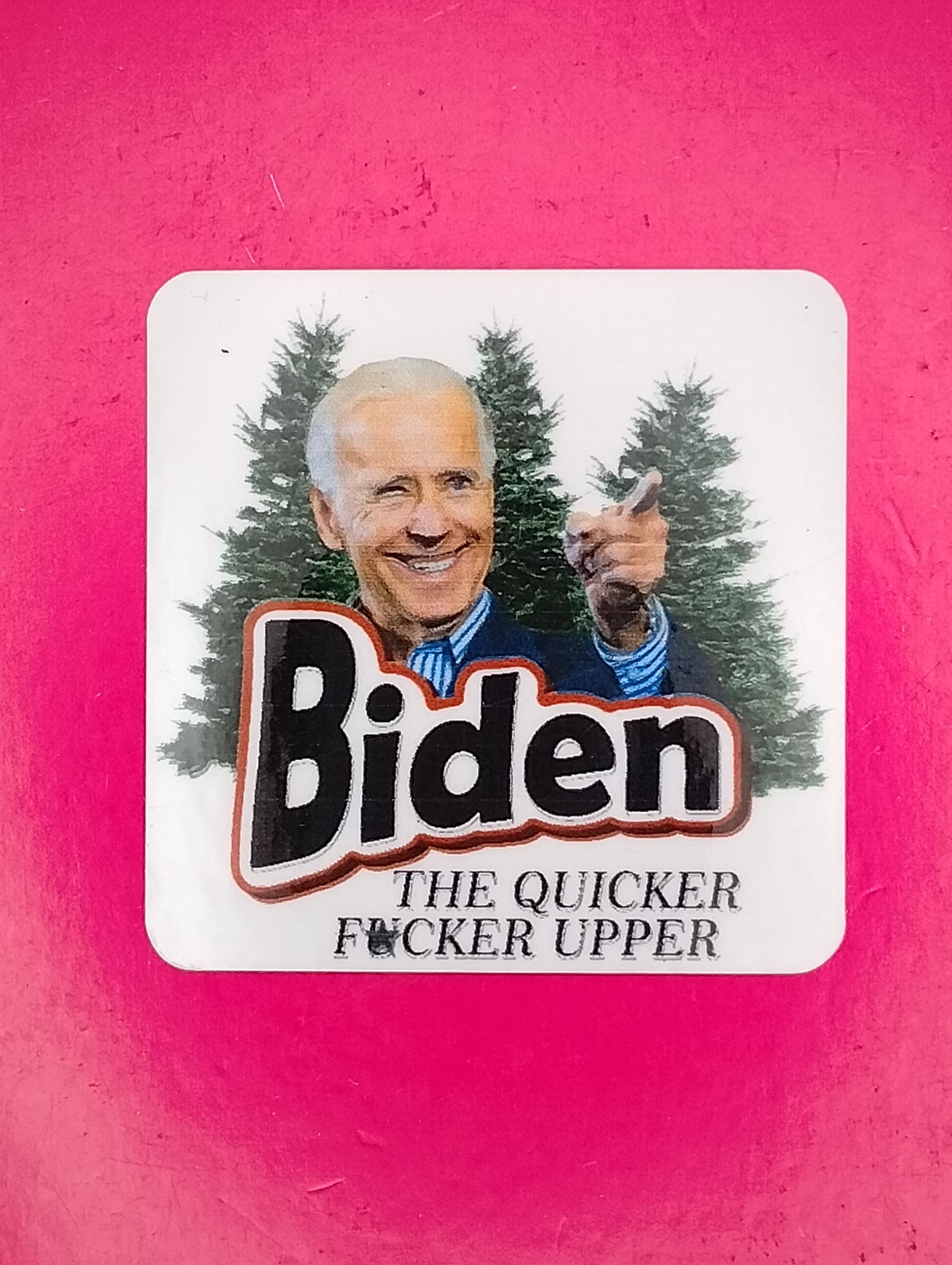 Biden Yeti Decal Sticker Weatherproof Laptop Political Gift Humor ...