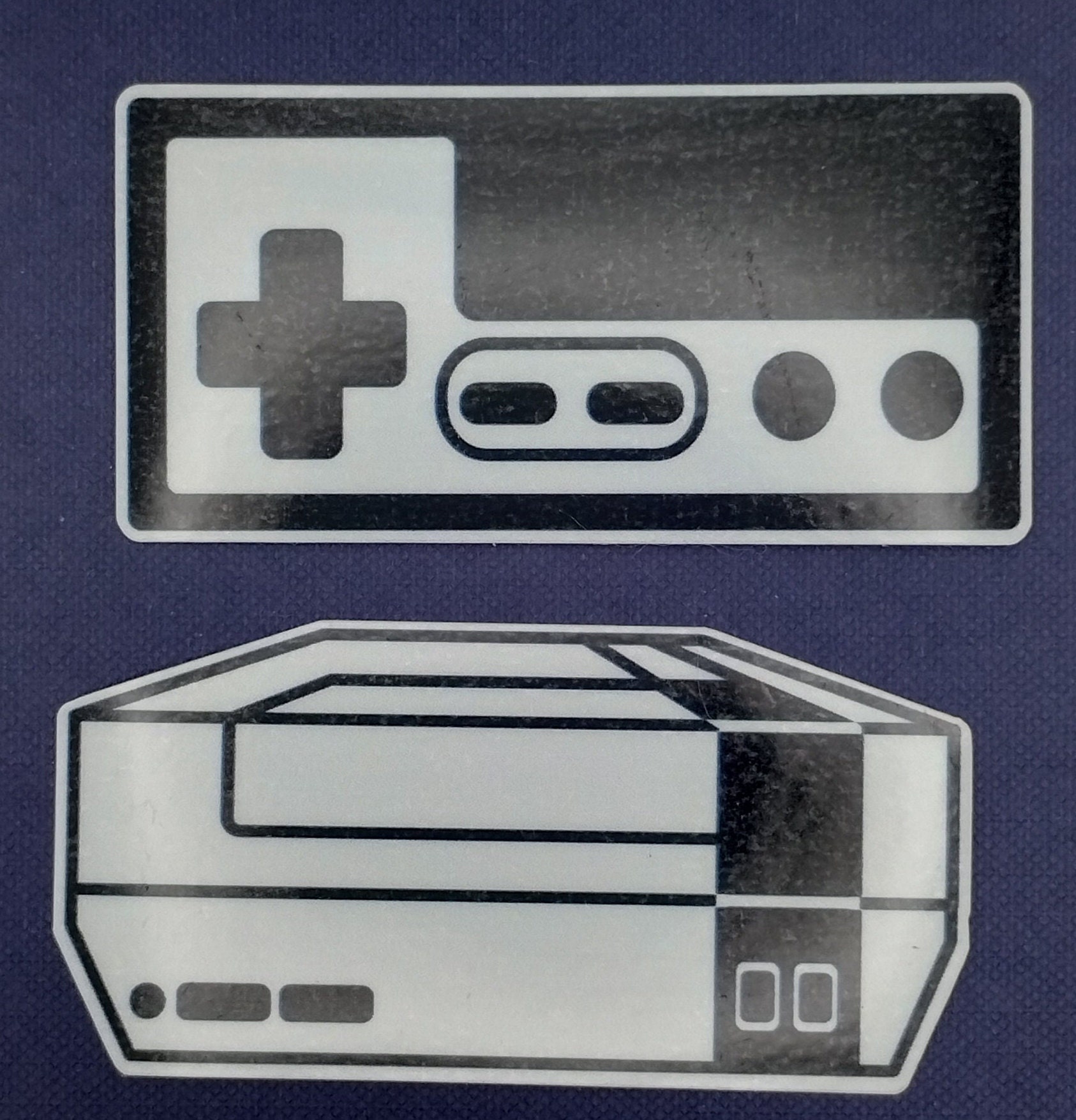 80s Retro Vintage Console Sticker Set, Weatherproof Decals, Gaming ...