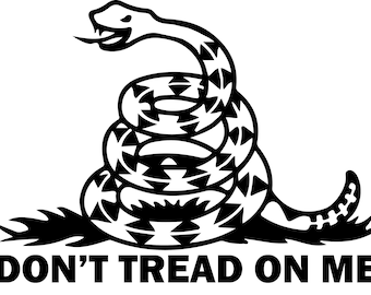 Don't Tread on Me Snake Gun Control 2nd Amendment Freedom Car Truck ...