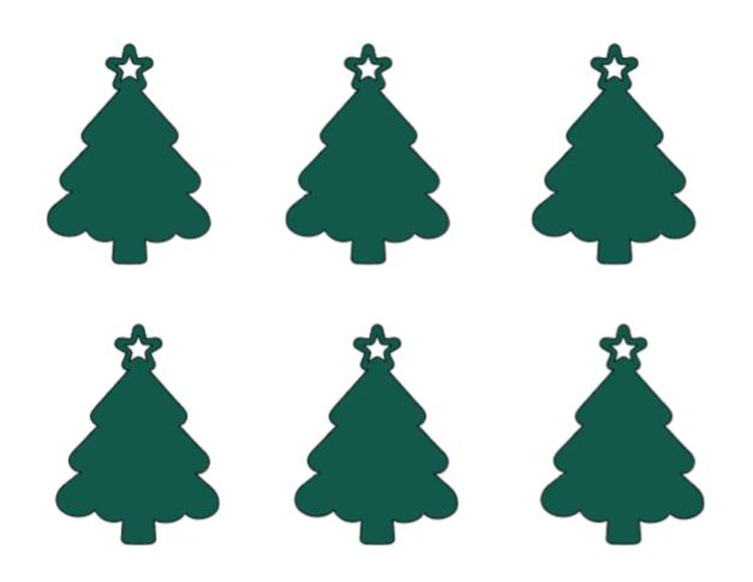 Christmas Trees Tree Sheets Vinyl Decal Stickers - Etsy