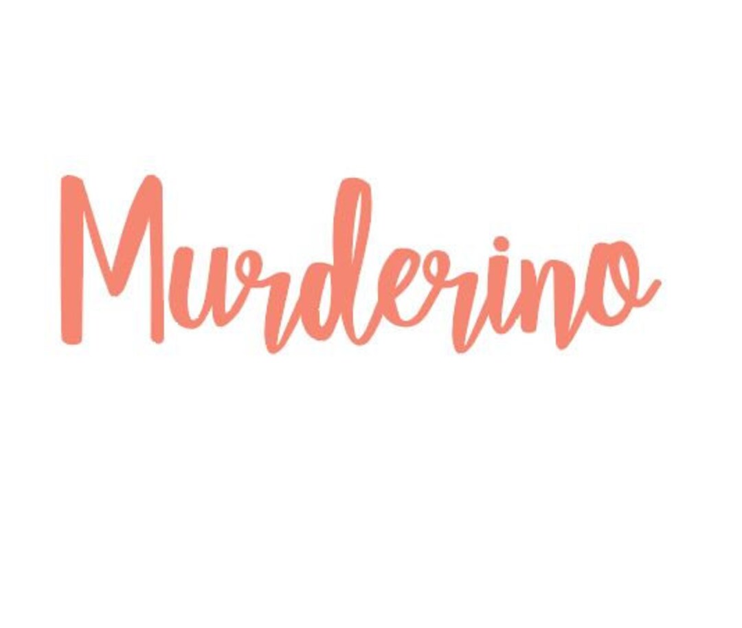 Murderino SSDGM MFM Vinyl Decal Stickers - Etsy