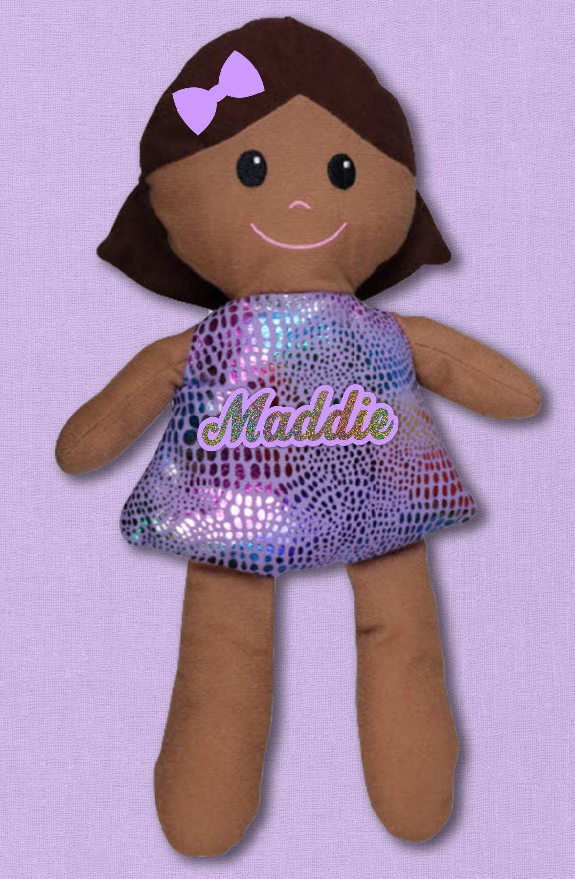 Cuddly Plush Personalized Rag Dolls, Latina Dolls, Hispanic Dolls ...