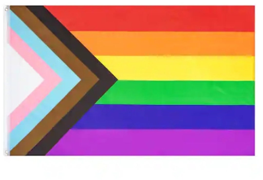 Pride Flag Rainbow Flag Lgbtq Flag Love Is Love Flag Etsy