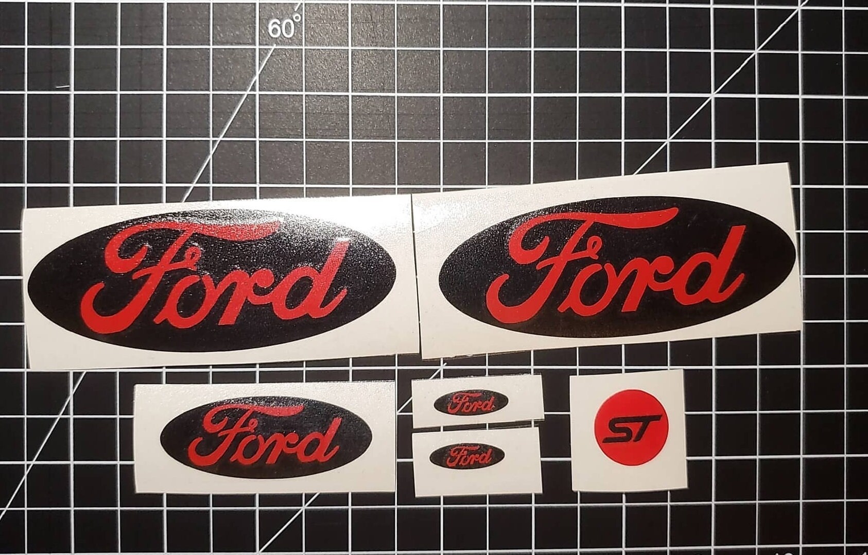 Ford Focus ST/RS & Fiesta ST Emblem Overlays custom Option - Etsy Canada