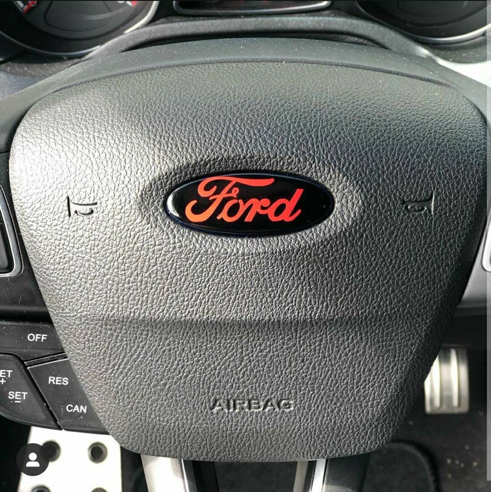 Ford Focus ST/RS & Fiesta ST Emblem Overlays custom Option - Etsy