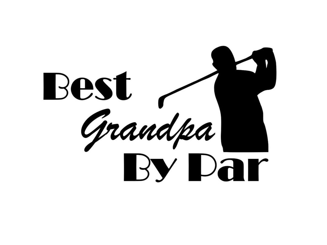 Best Grandpa by Par Decal - Etsy