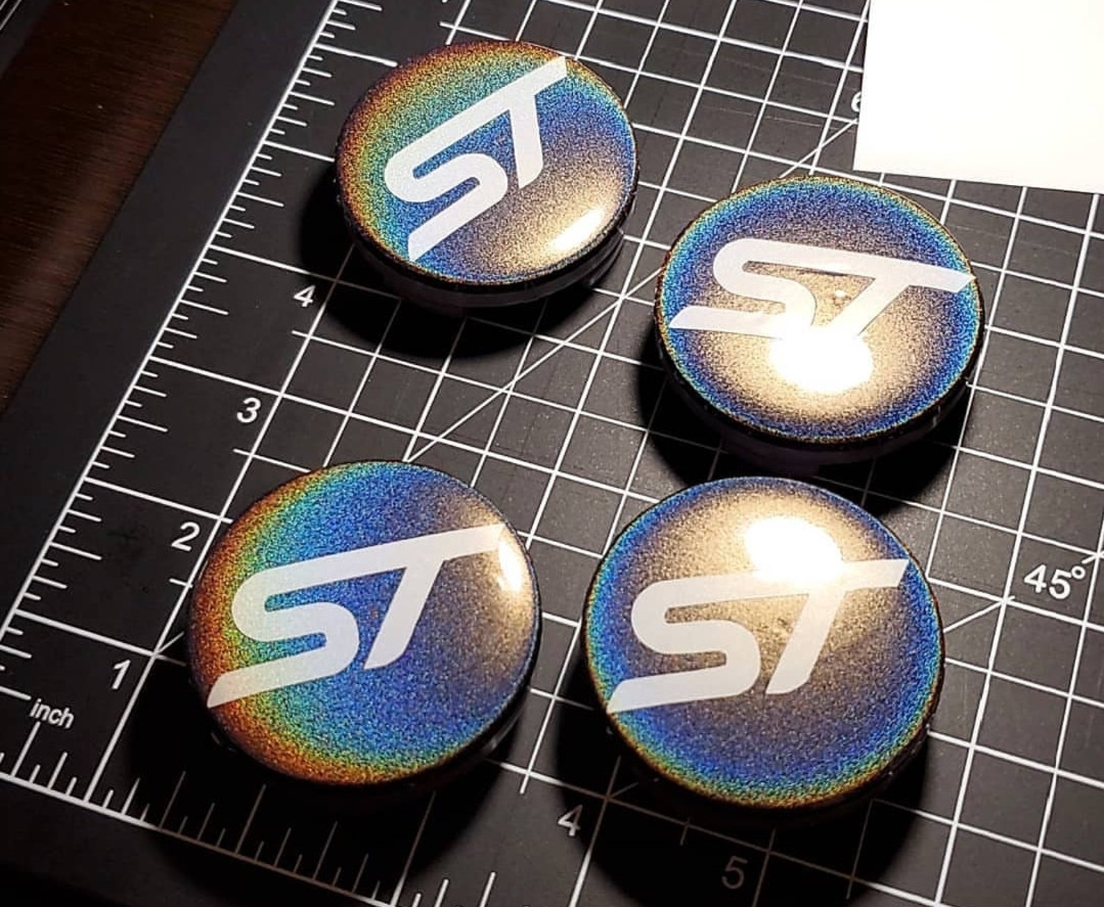 Ford Focus ST/RS & Fiesta ST Emblem Overlays custom Option - Etsy