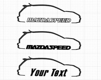 Mazdaspeed svg | Etsy España