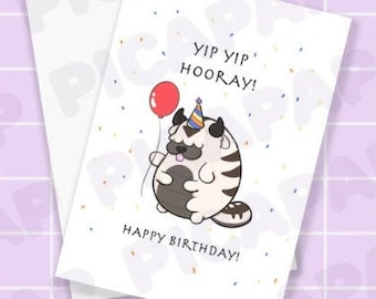 Avatar Birthday Card - Etsy