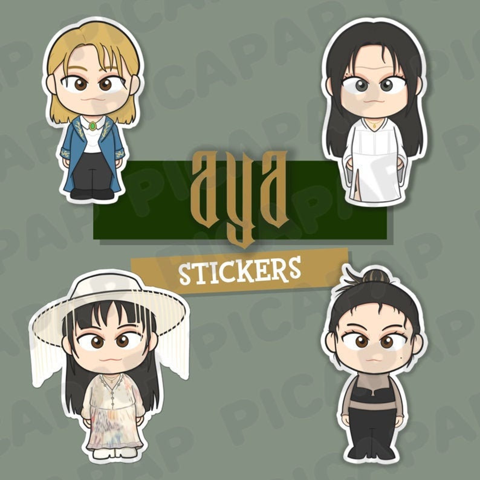 Mamamoo AYA Stickers Mamamoo Stickers KPOP Stickers - Etsy