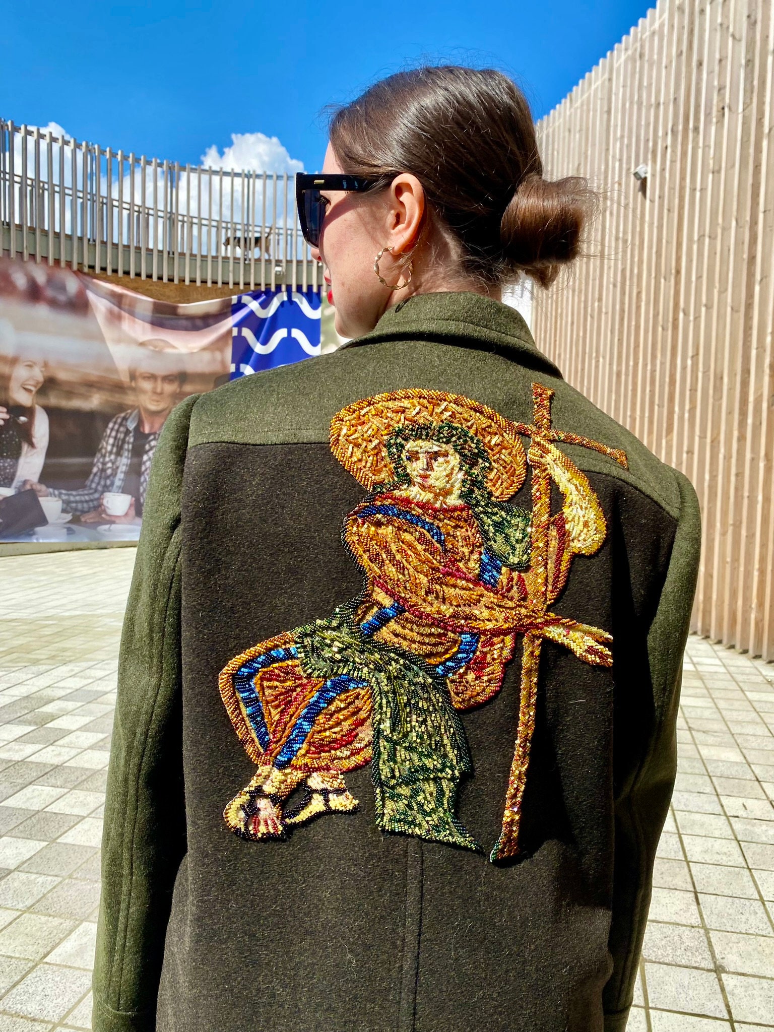 Christianity Cottagecore Handmade Plus Size Long Retro Wool Designer ...