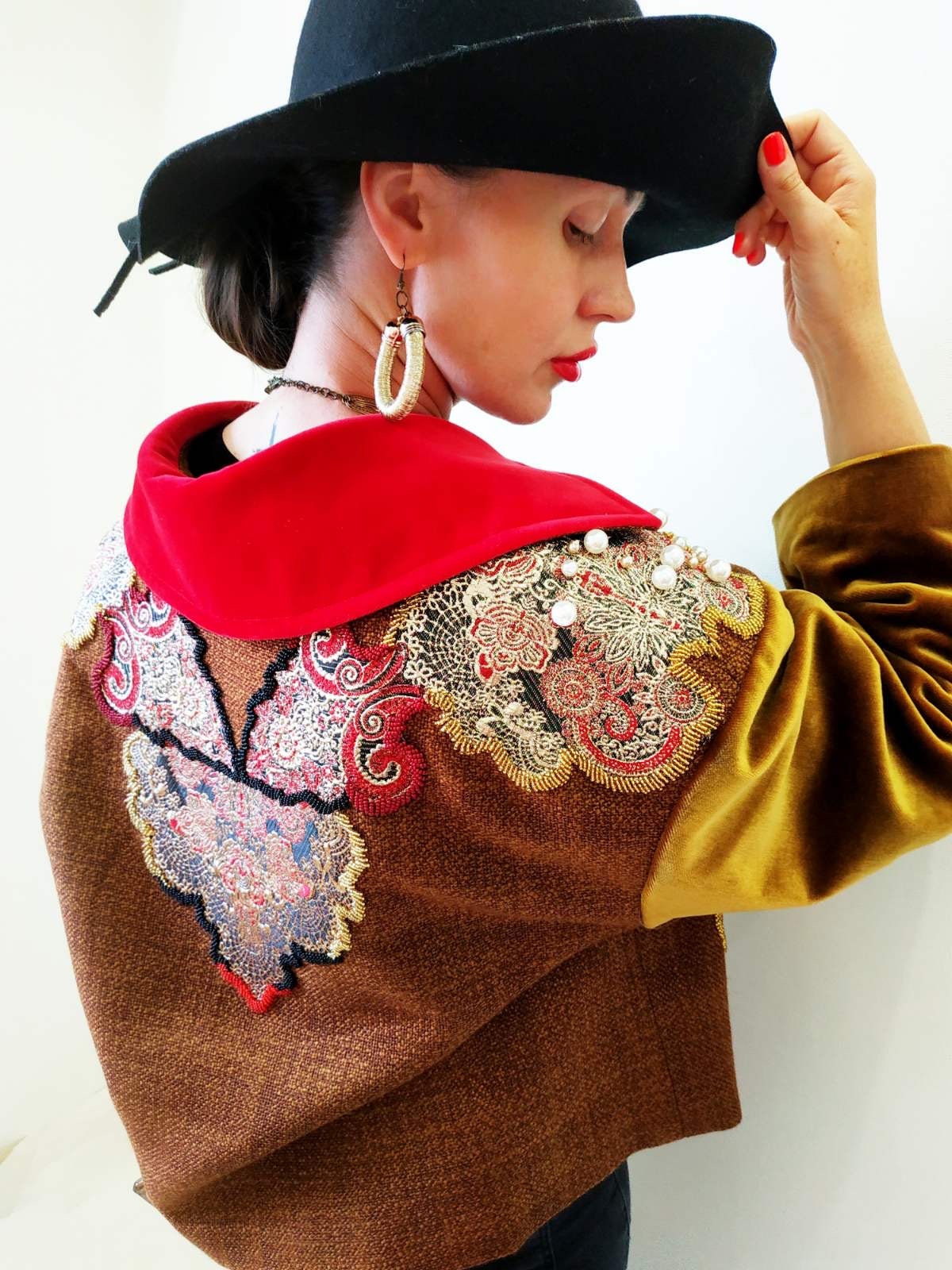 Toreador Jaket Jacket Handmade Embroidery ,corrida Jacket, Handmade ...