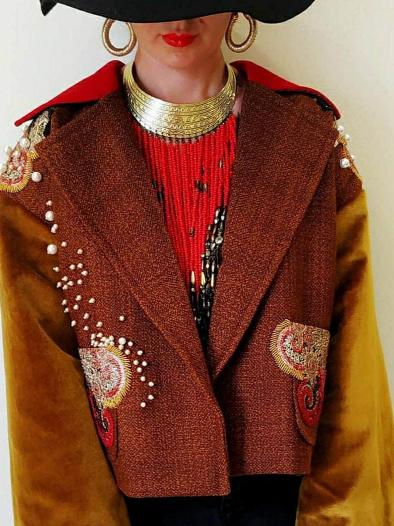 Toreador Jaket Jacket Handmade Embroidery corrida Jacket - Etsy