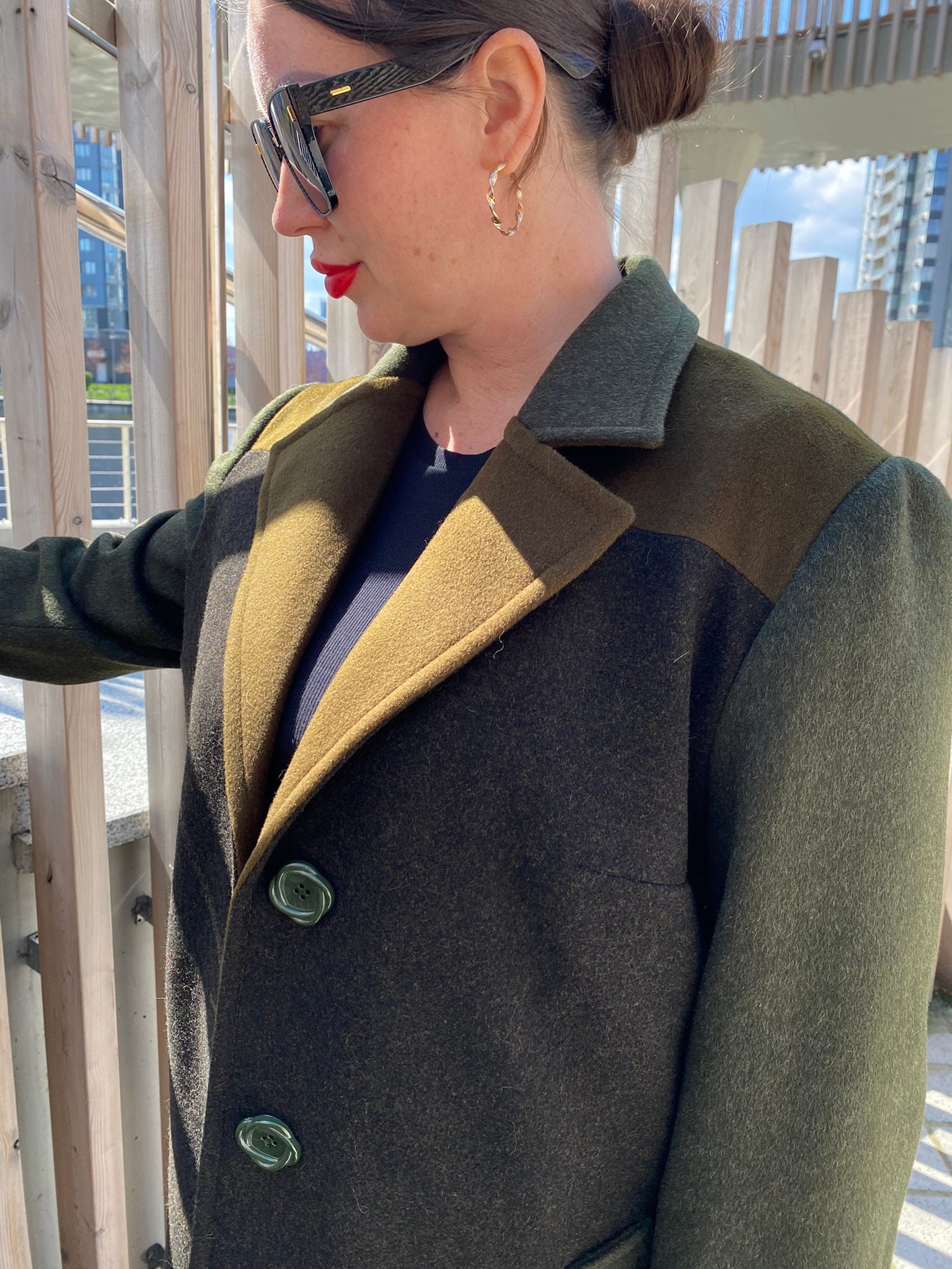 Christianity Cottagecore Handmade Plus Size Long Retro Wool Designer ...