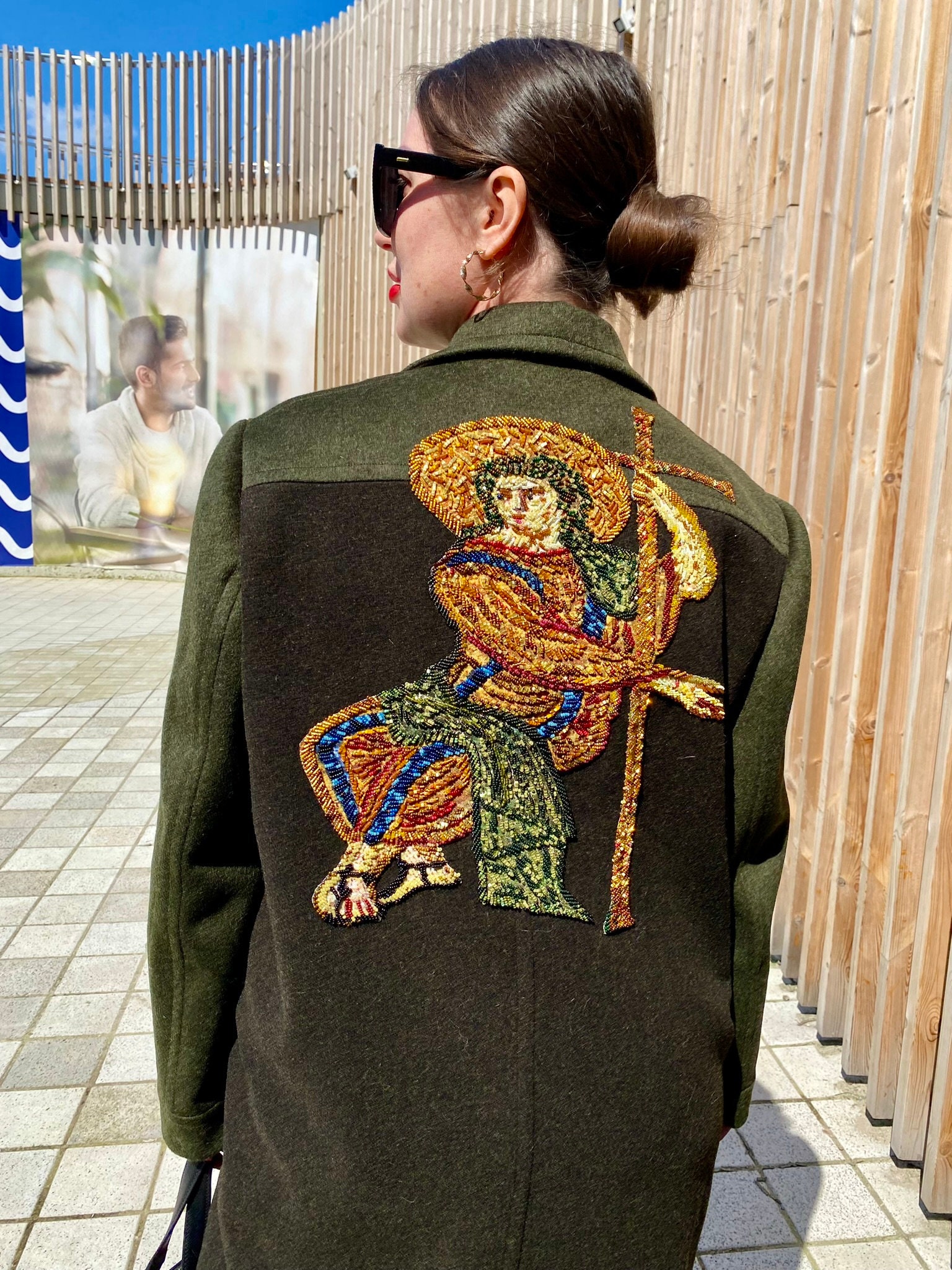 Christianity Cottagecore Handmade Plus Size Long Retro Wool Designer ...