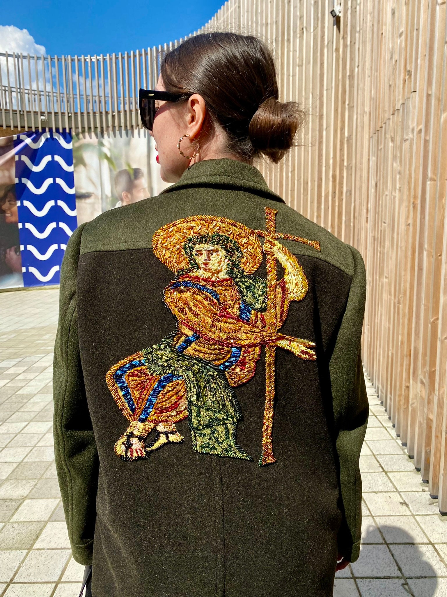 Christianity Cottagecore Handmade Plus Size Long Retro Wool Designer ...