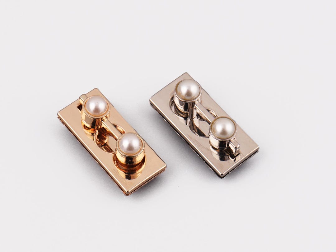 49*22mm Bag Lock : Rectangle Closure Turn Lock,spin Wallet Making Locks ...