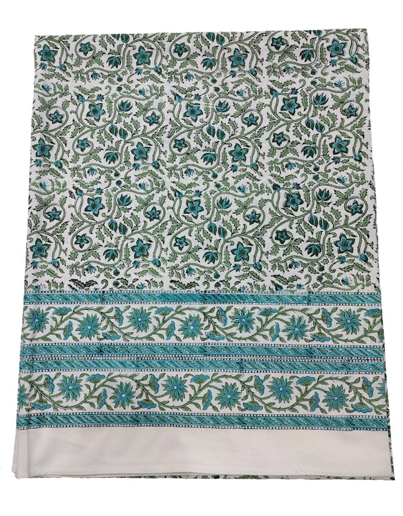 Indian Handmade Block Print Cotton Duvet Cover | Etsy