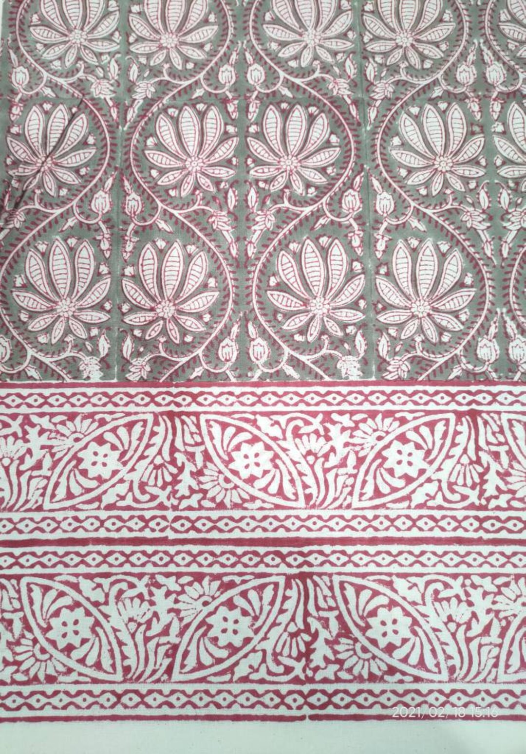 Indian Handmade Block Print Cotton Duvet Cover - Etsy