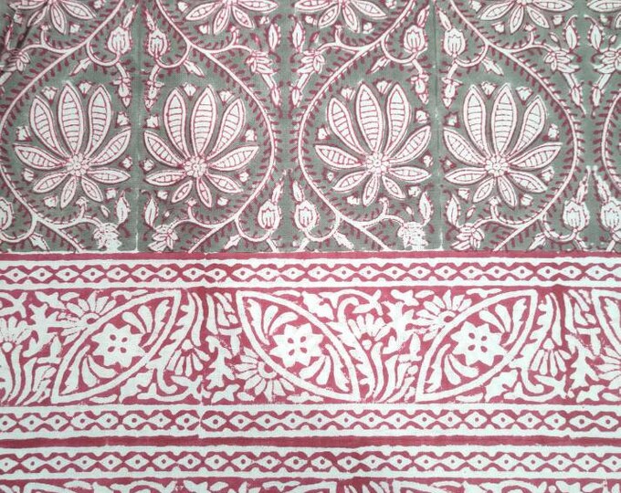 Indian Handmade Block Print Cotton Duvet Cover - Etsy