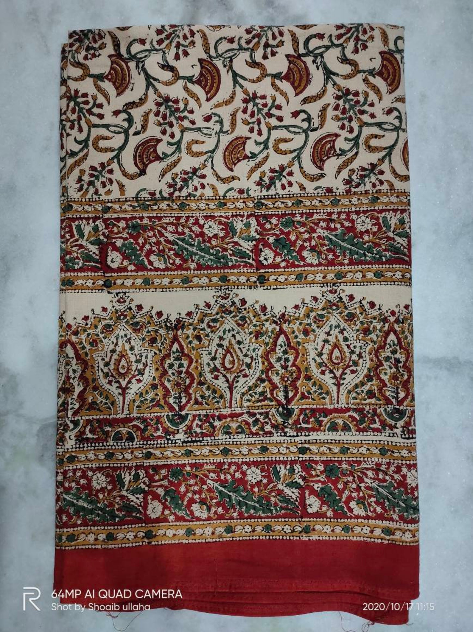 Indian Handmade Block Print Cotton Duvet Cover - Etsy
