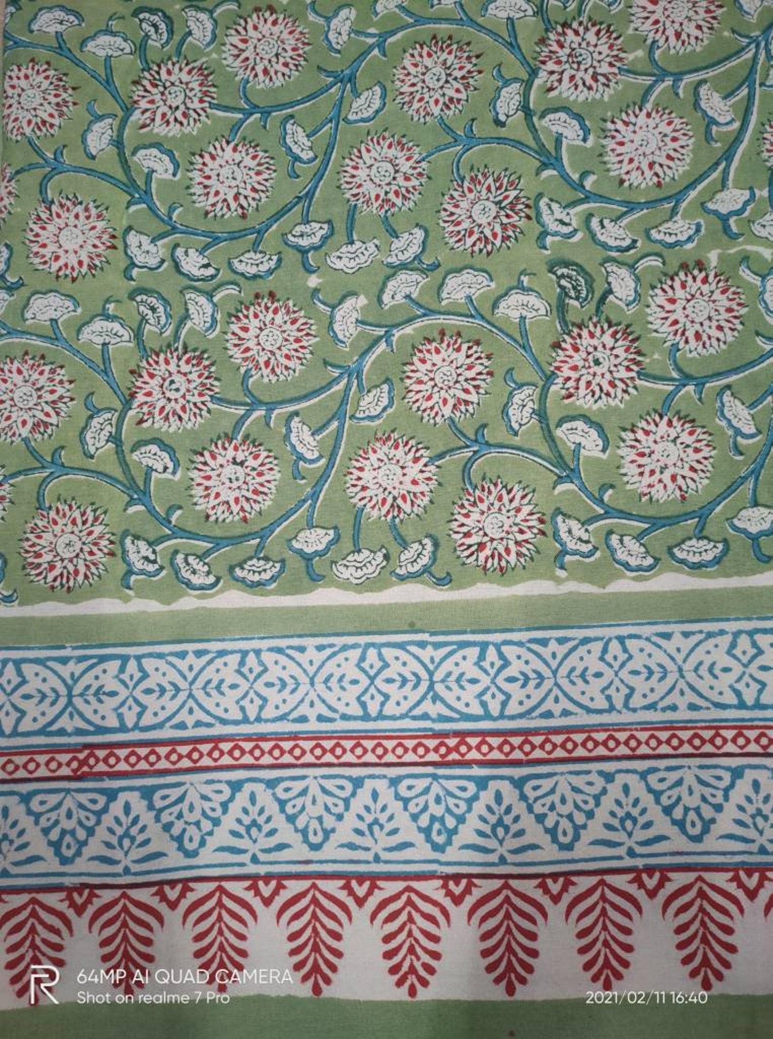 Hand Block-printed Bed Sheet With Fitting Pillow Covers - Etsy