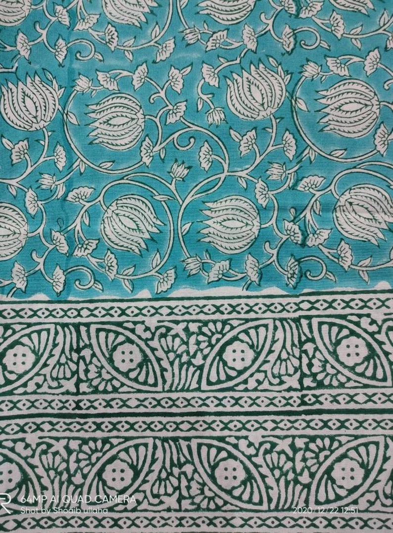 Indian Handmade Block Print Cotton Duvet Cover - Etsy