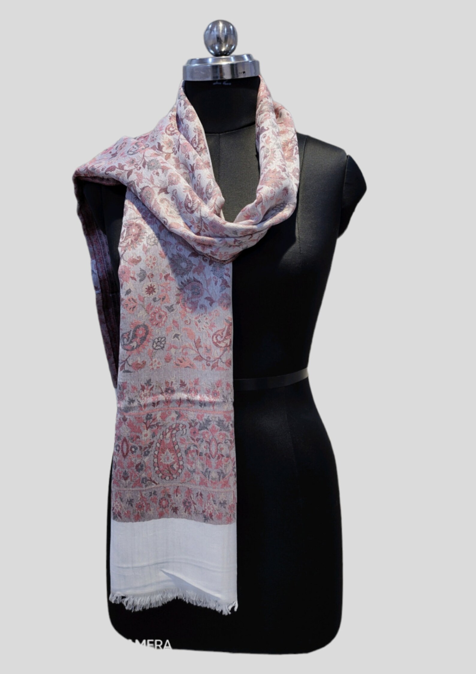 Kashmiri Jacquard Jamawar Design Pashmina Wool Shawl All - Etsy