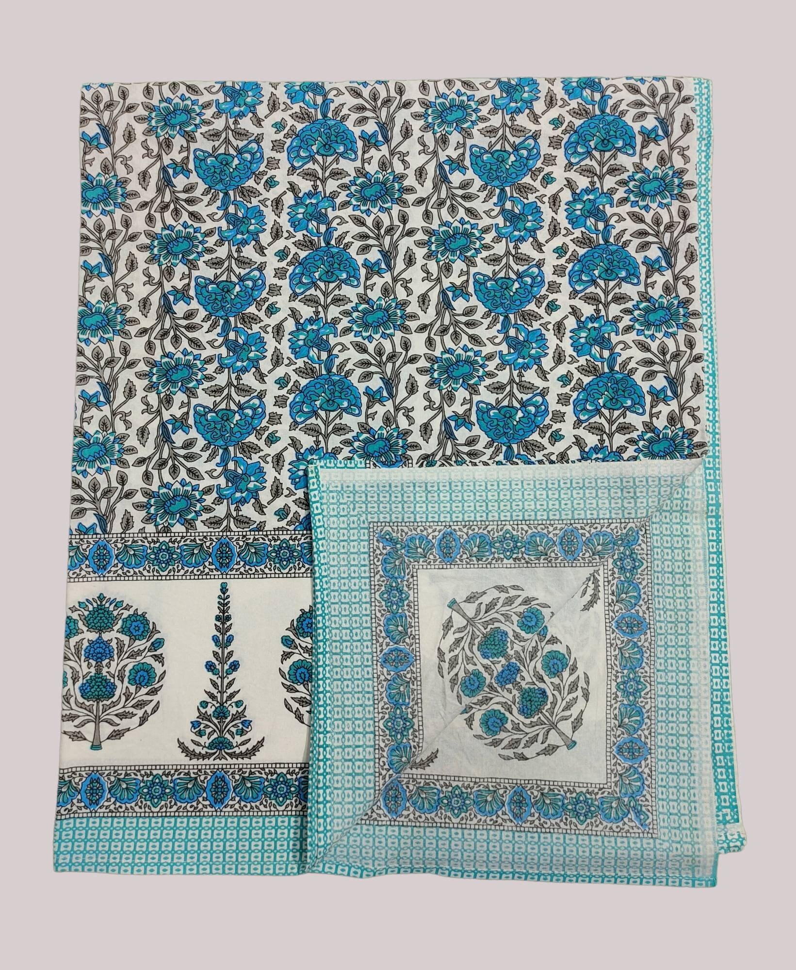 Indian Handmade Block Print Cotton Duvet Cover - Etsy