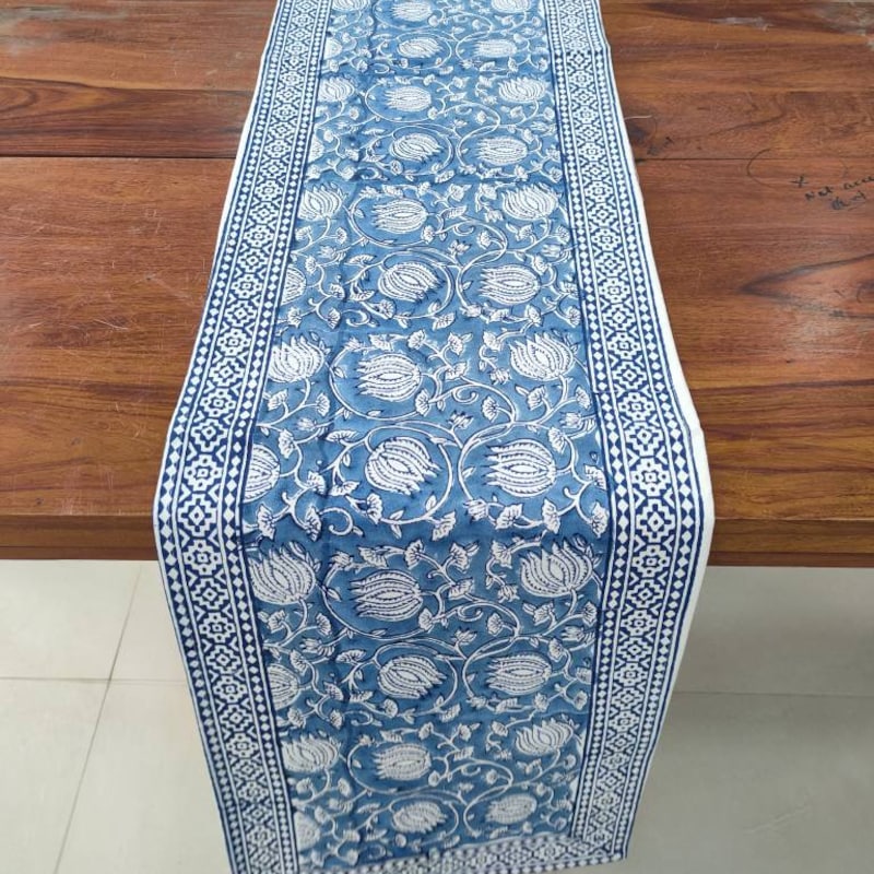 Hand Painted Runner - Etsy
