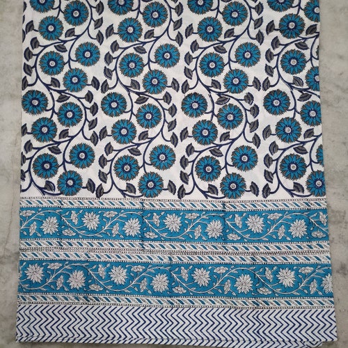 Indian Handmade Block Print Cotton Duvet Cover - Etsy