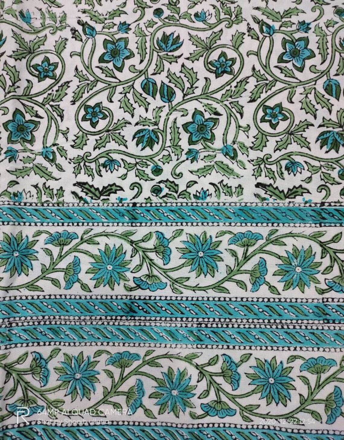 Indian Handmade Block Print Cotton Duvet Cover | Etsy