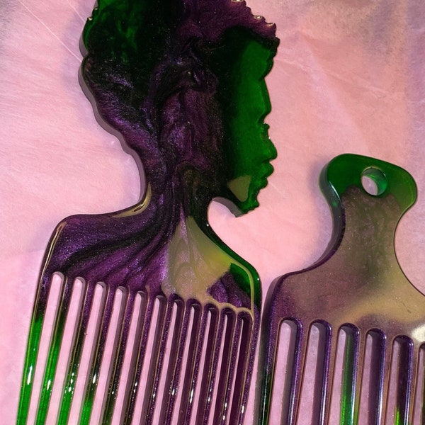 Afro Hair Pick - Etsy