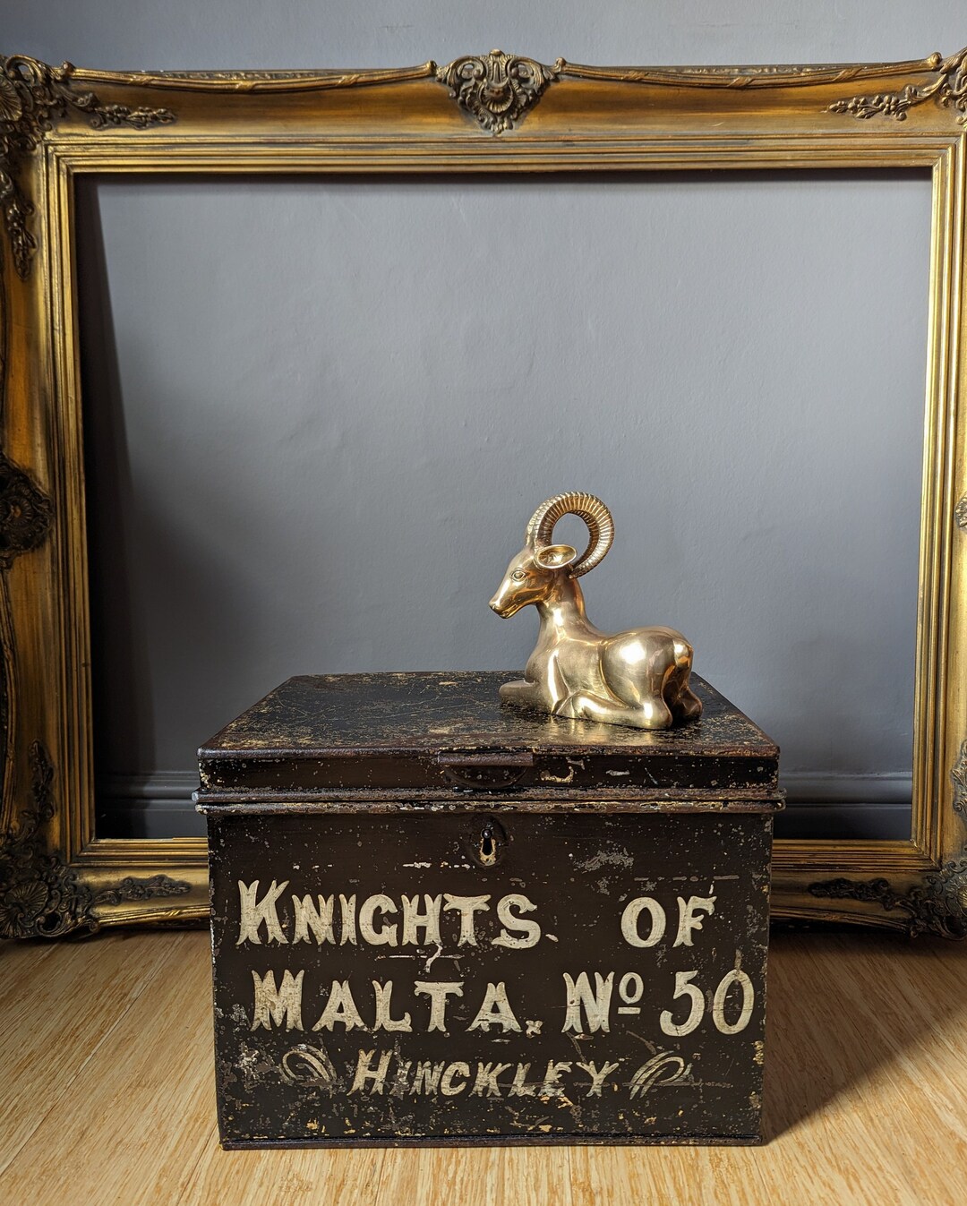 Antique Deed Box Decorative Storage - Etsy