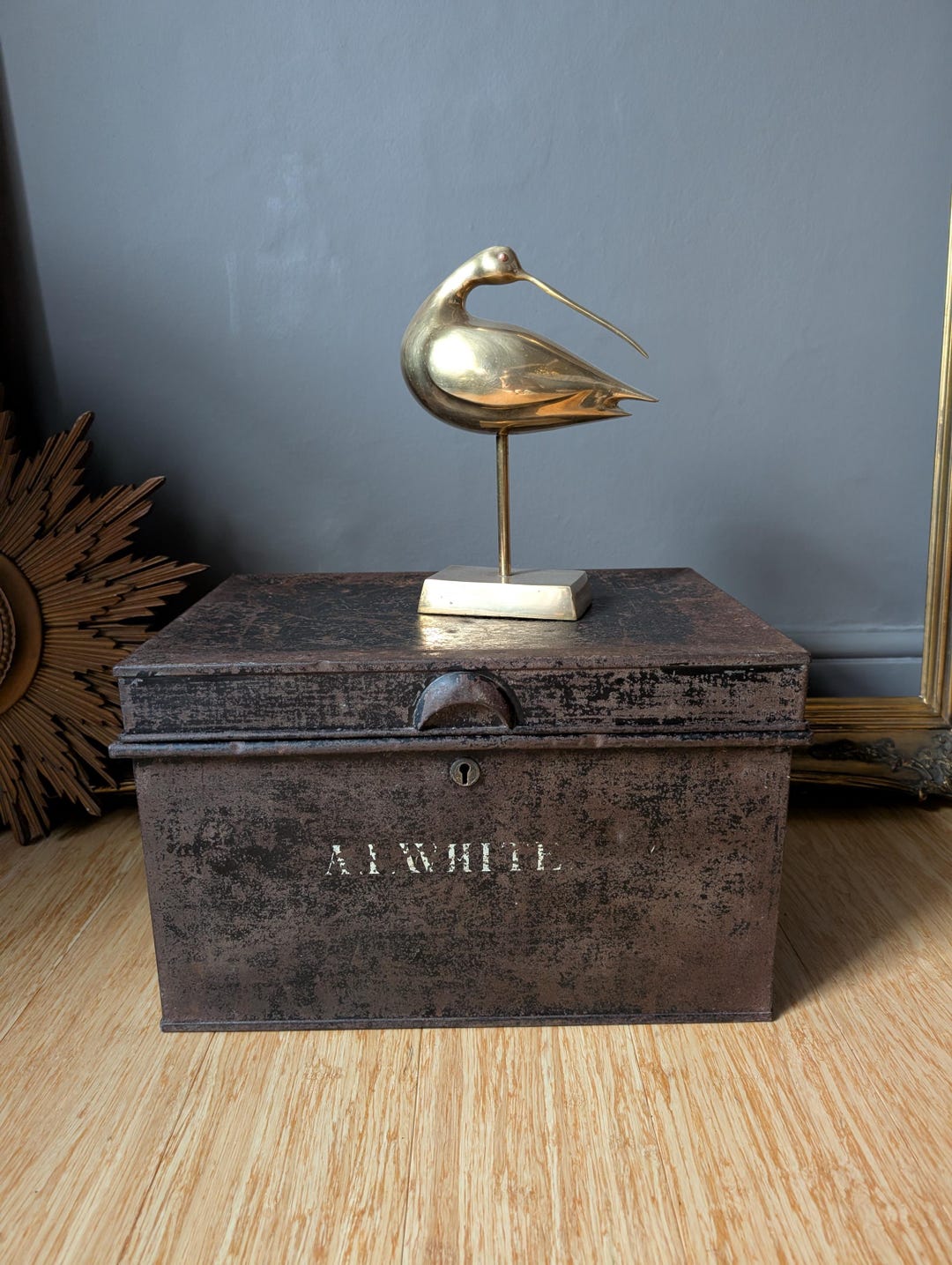 Antique Deed Box ~ Decorative Storage - Etsy UK