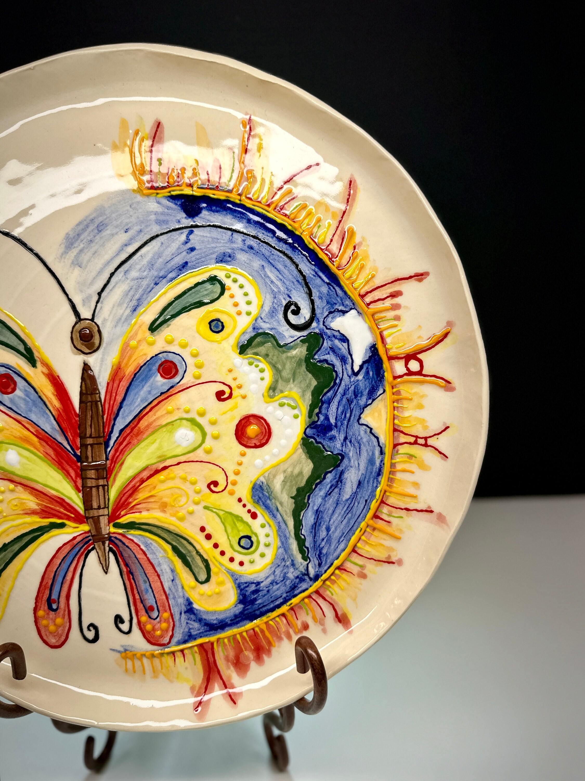 Plate “beauty Will Save the World“ - Etsy
