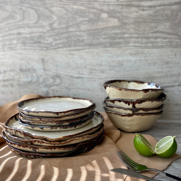 Rustic Dinnerware - Etsy