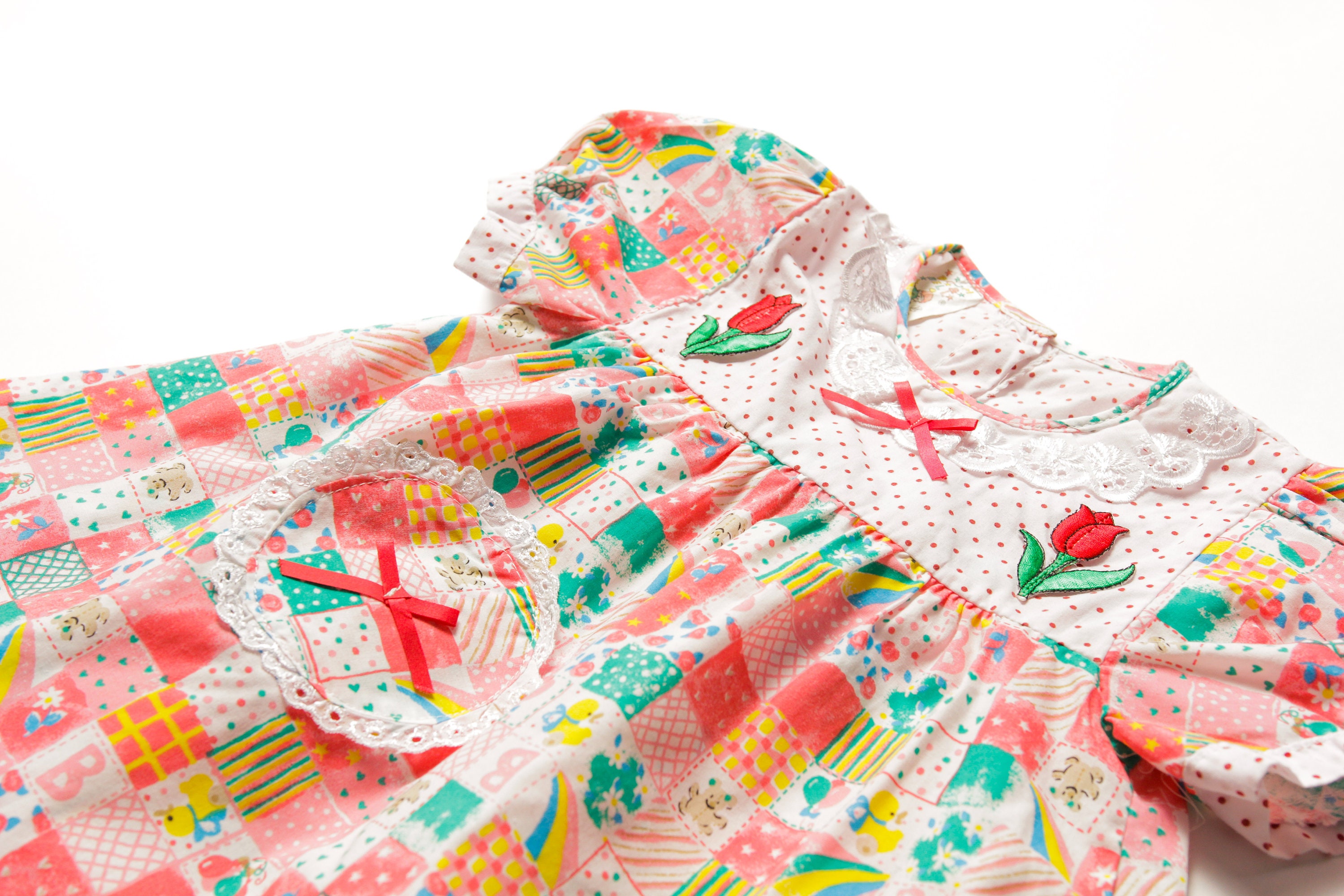 Vintage Babydoll Dress 90s Baby Clothes Cotton Summer Dress Kids Wear ...