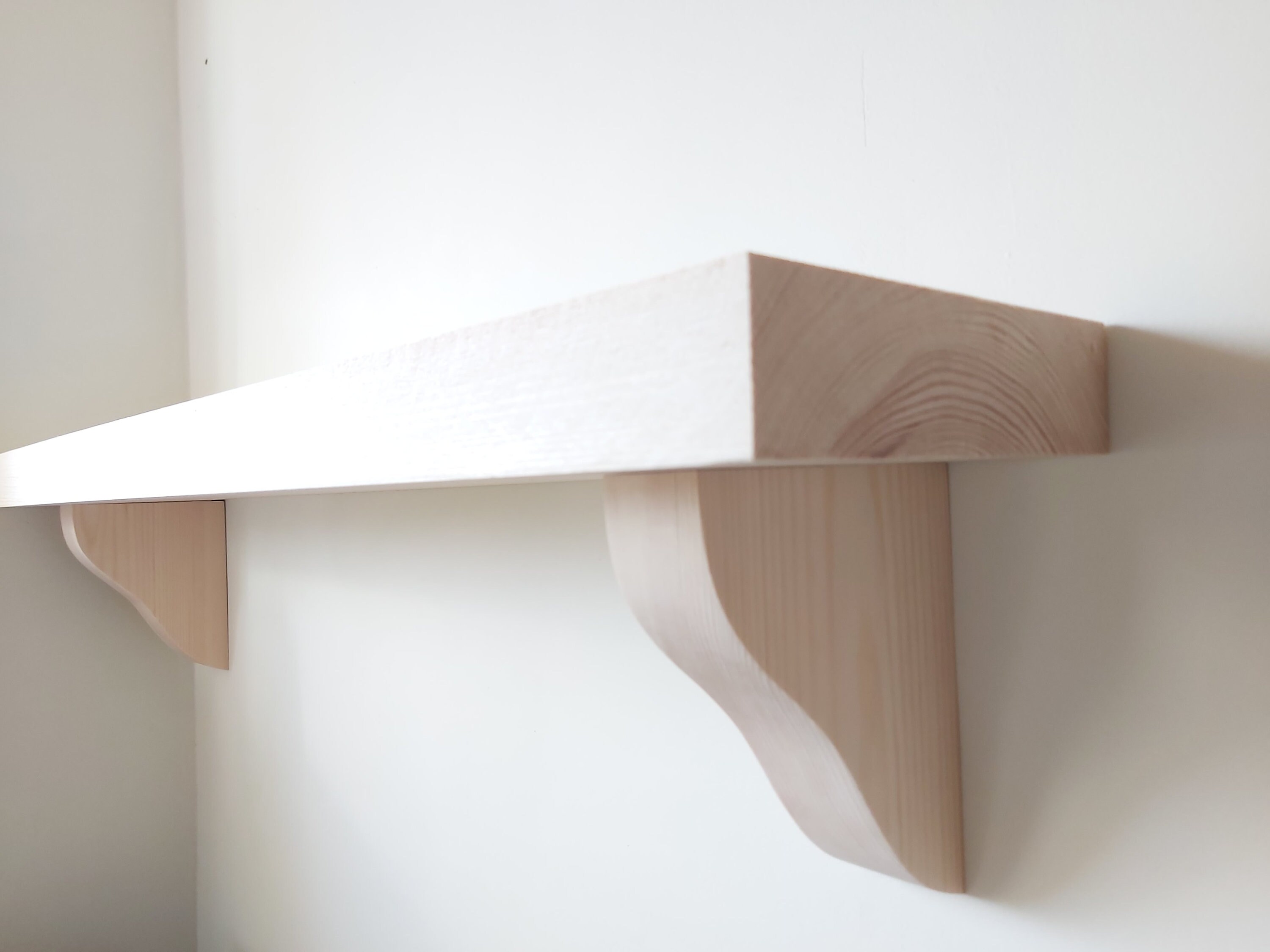 Wood Brackets 2x, Handmade Massive Pine Unfinished Brackets - Etsy