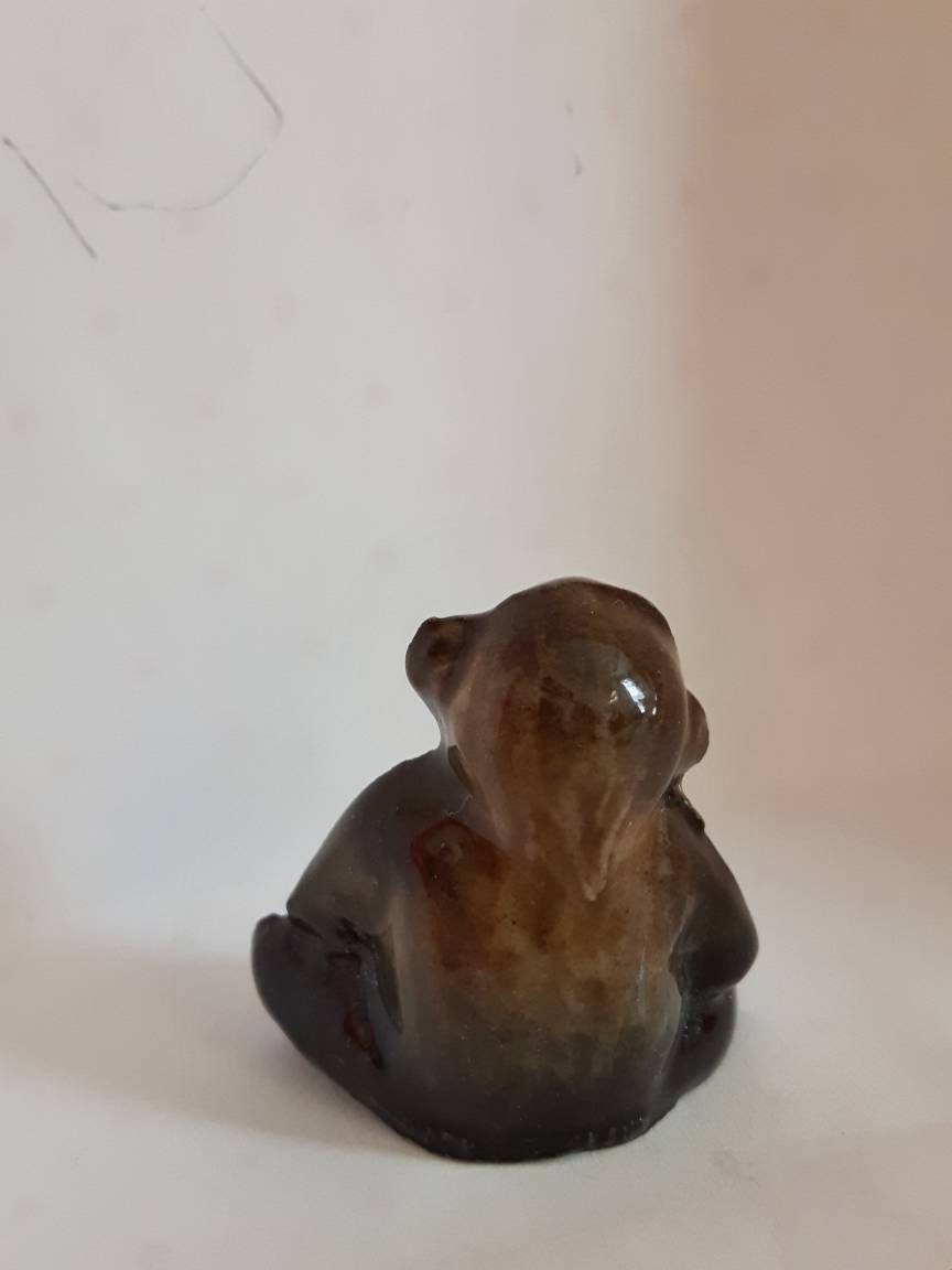 Wade Whimsies Figurines Vintage Red Rose Tea Chimp Chimpanzee Monkey ...