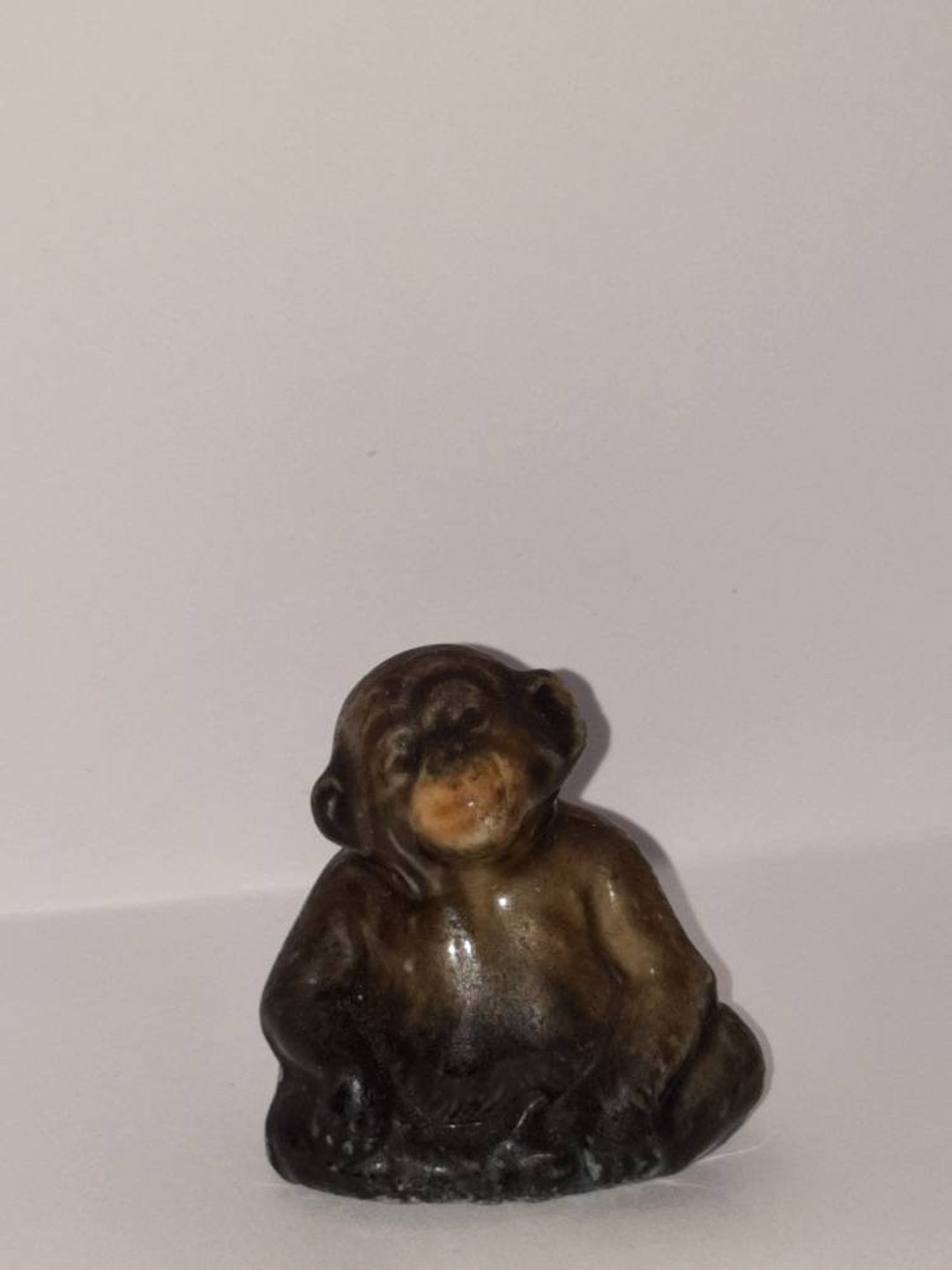 Wade Whimsies Figurines Vintage Red Rose Tea Chimp Chimpanzee - Etsy