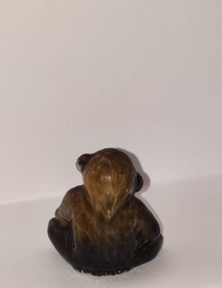 Wade Whimsies Figurines Vintage Red Rose Tea Chimp Chimpanzee Monkey ...