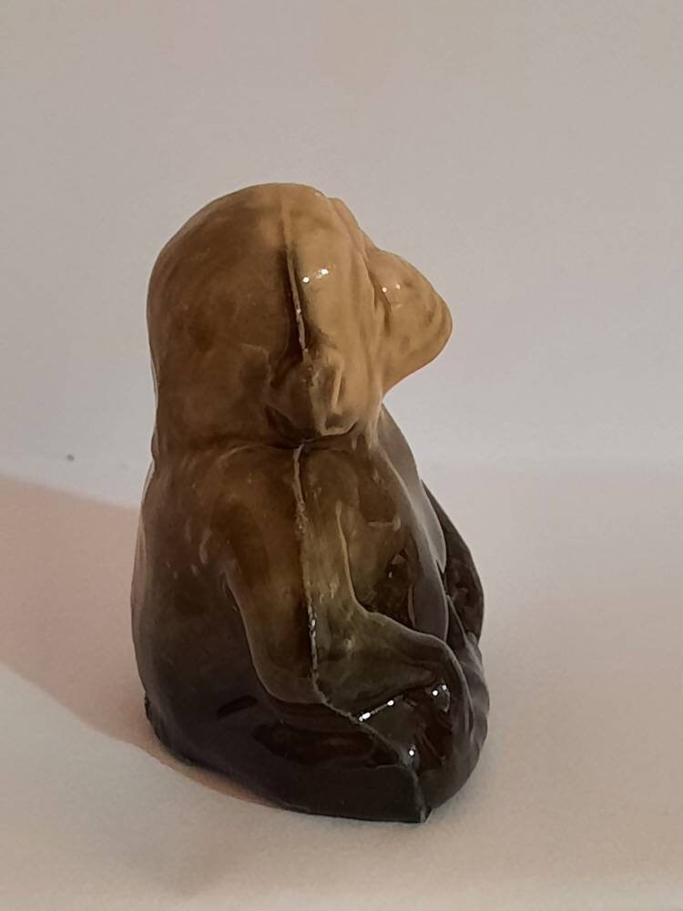 Wade Whimsies Figurines Vintage Red Rose Tea Chimp Chimpanzee - Etsy