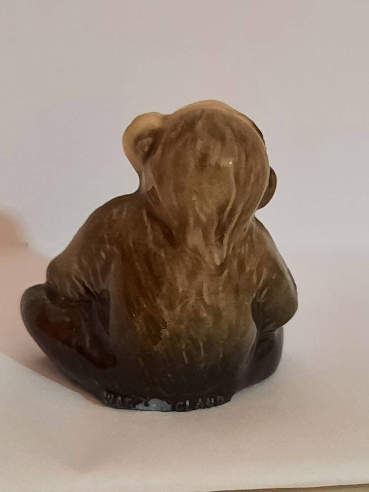 Wade Whimsies Figurines Vintage Red Rose Tea Chimp Chimpanzee - Etsy