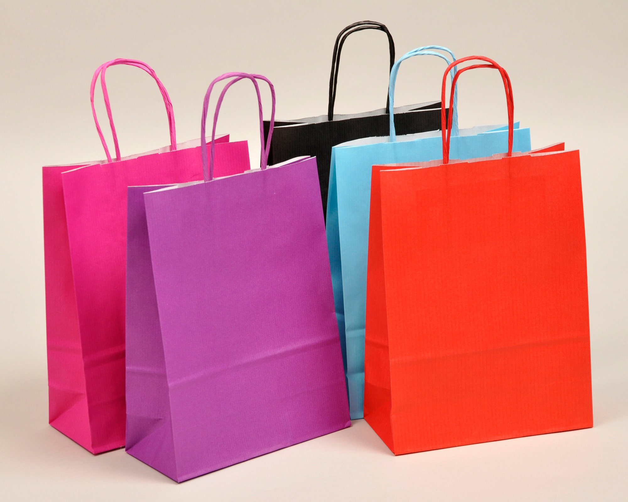 7 X 3 X 9 Paper Carrier Bags With Twist Etsy UK 7 X 3 X 9 Paper Carrier Bags With Twist Etsy UK