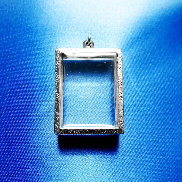 Shadow Box Pendant - Etsy