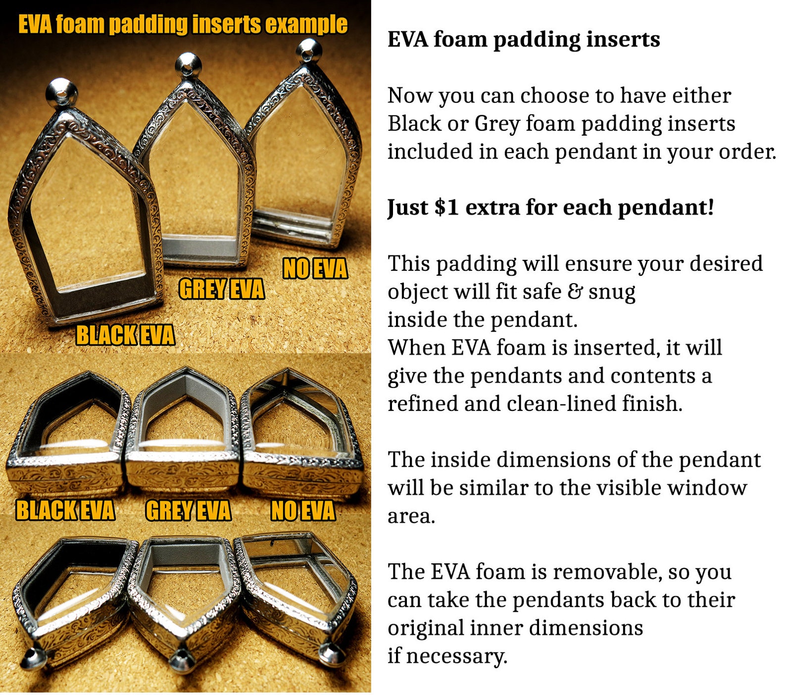 Gothic Arch Pendants, Terrarium Lockets, Reliquary, Church Window ...