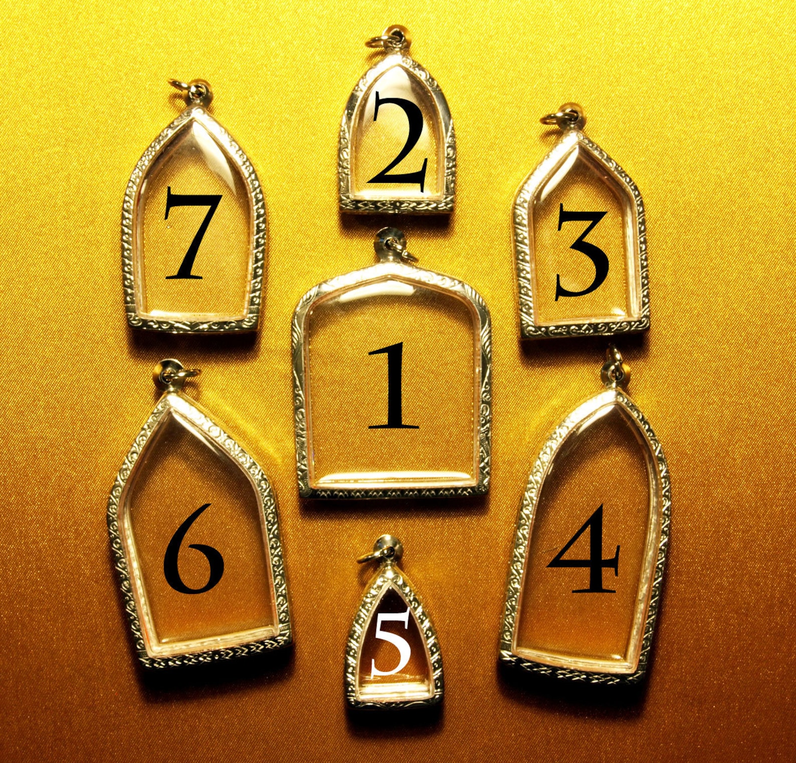 Gothic Arch Pendants Terrarium Lockets Reliquary Church - Etsy