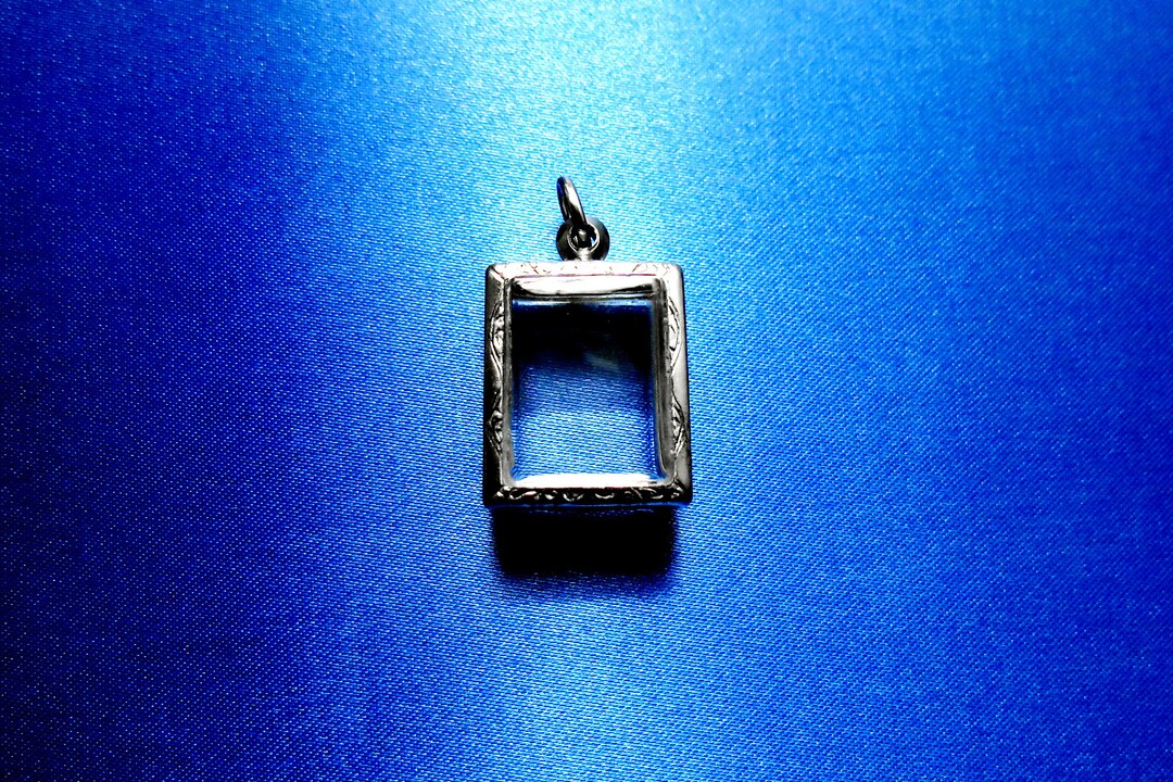 Shadow Box Pendants, Engraved Display Case, Botanical Pendants, Resin ...