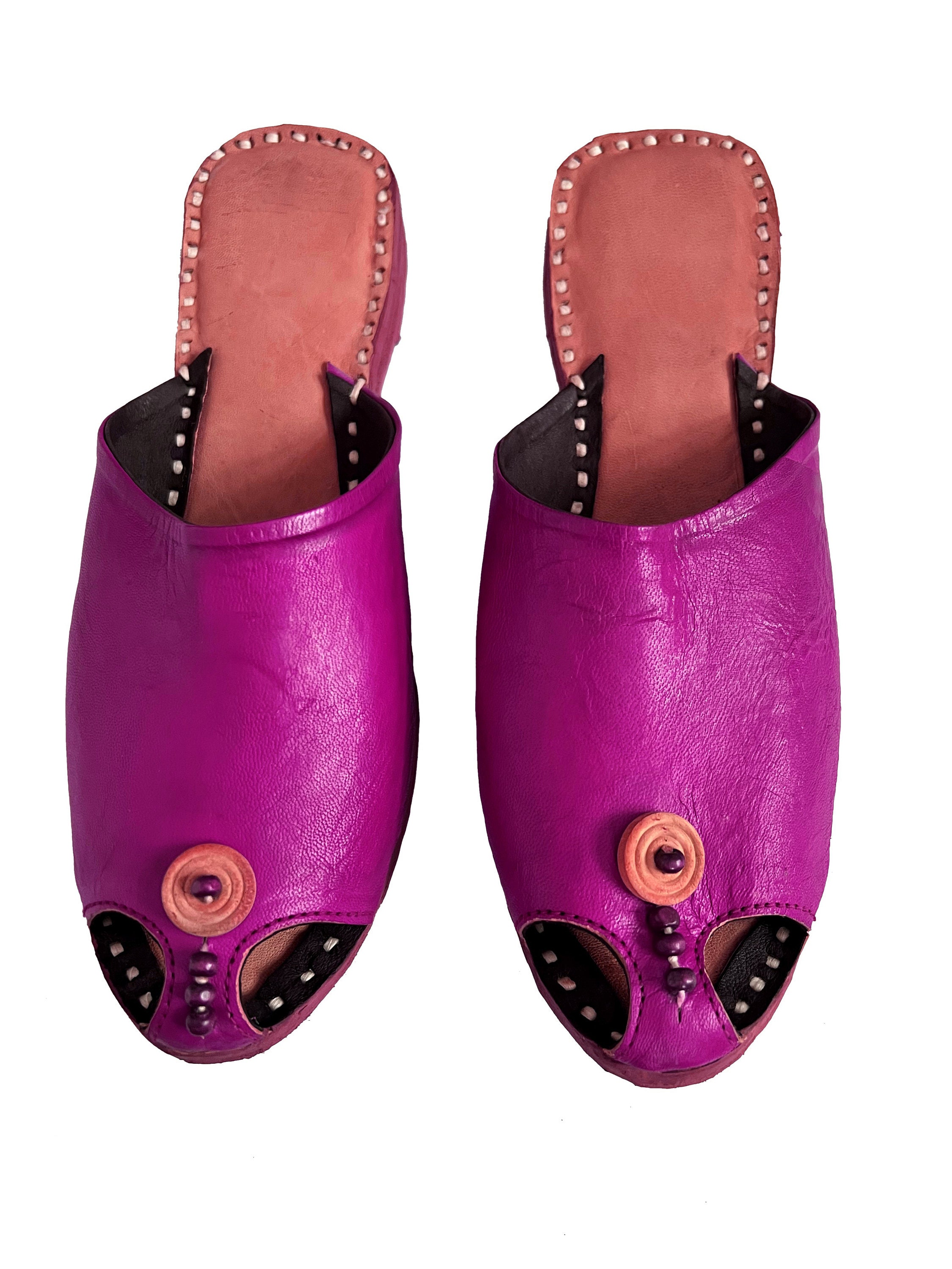 Women's Jutti Handmade Leather Shoes Vintage Shoes Womens Sandals ...